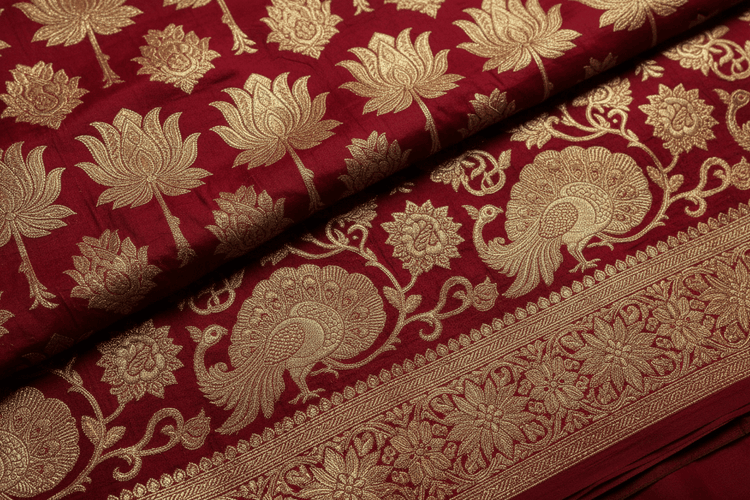 The Secret Language of Banarasi Brocade Motifs | The Weave Journal – Ressa